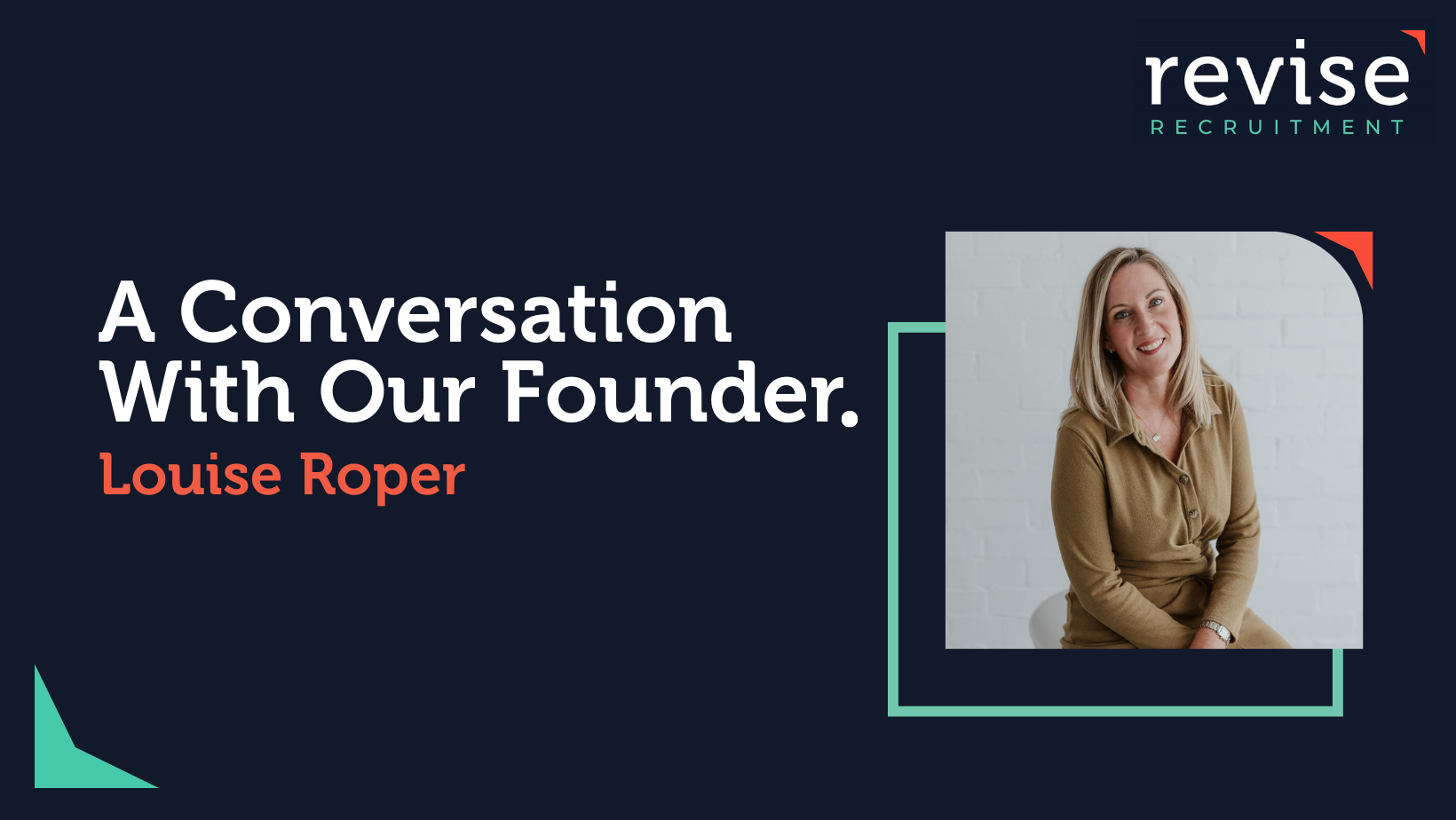 A Conversation With Our Founder - Louise Roper